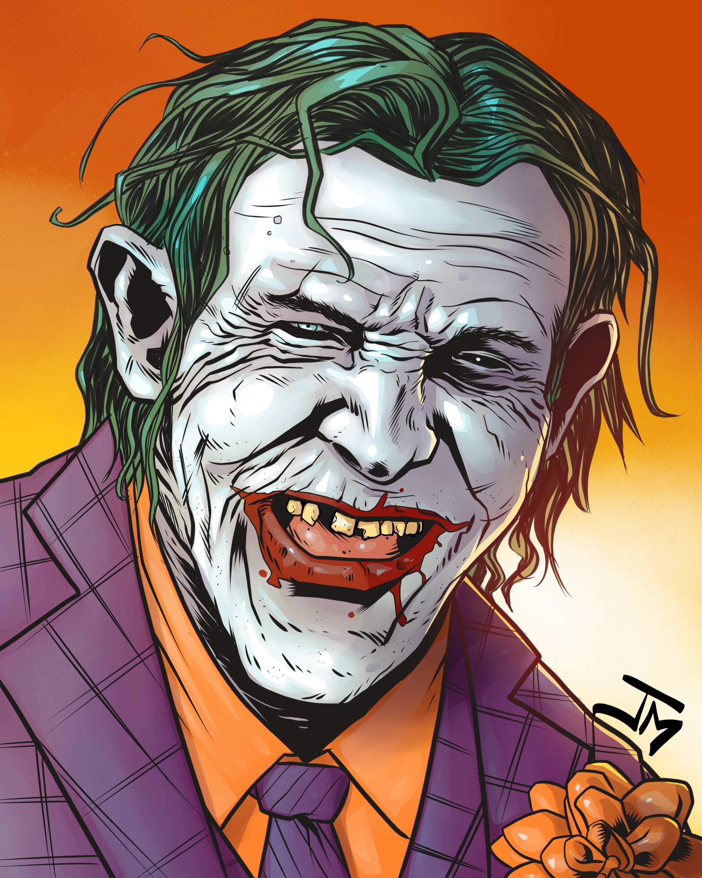 Old Man Joker – THE ART of JOMIHA